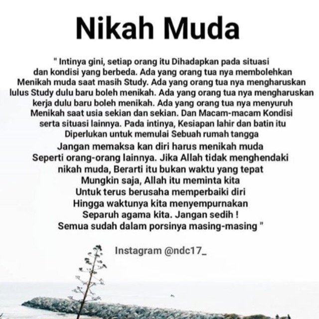 Nikah Muda Quotes